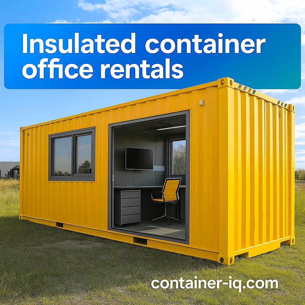The Ultimate Guide to Insulated Container Office Rentals: Comfort ...