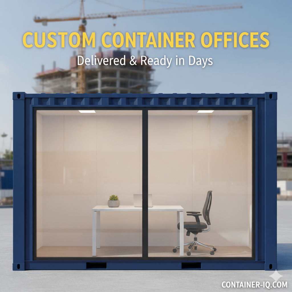 Custom-Built Shipping Container Offices for Sale: Your Vision ...